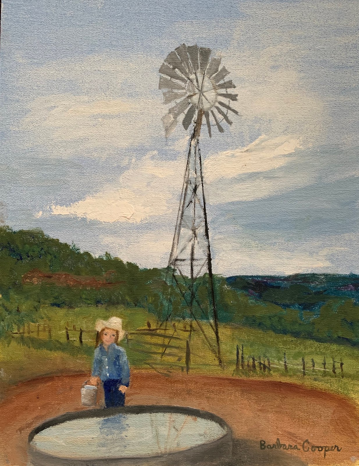 Barbara Cooper Oil Paintings