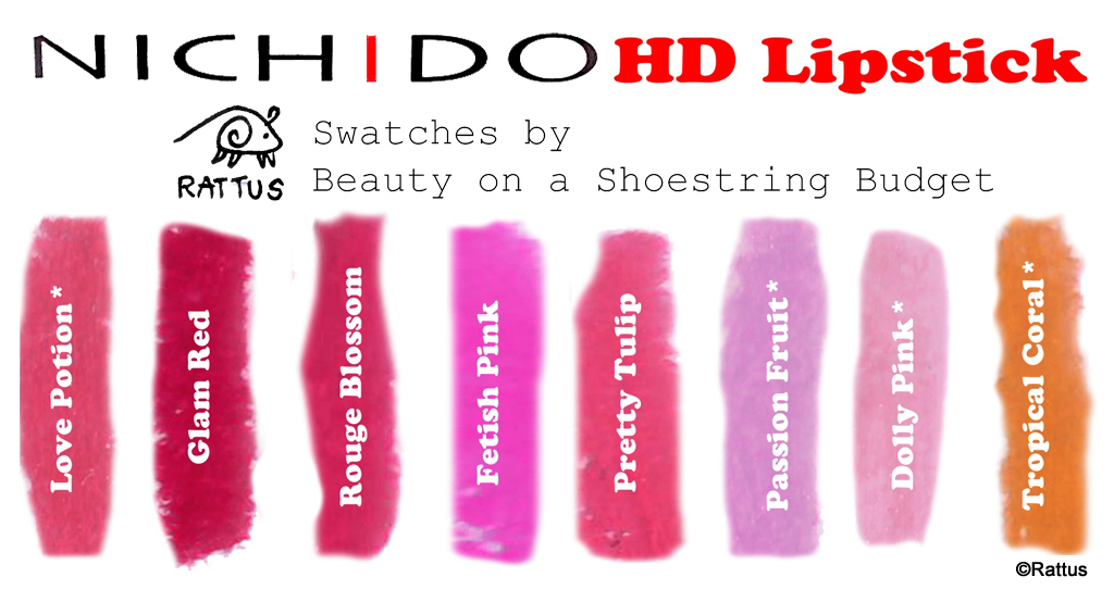 LIPS: Nichido High Definition Lipstick | Lady Rattus Blog