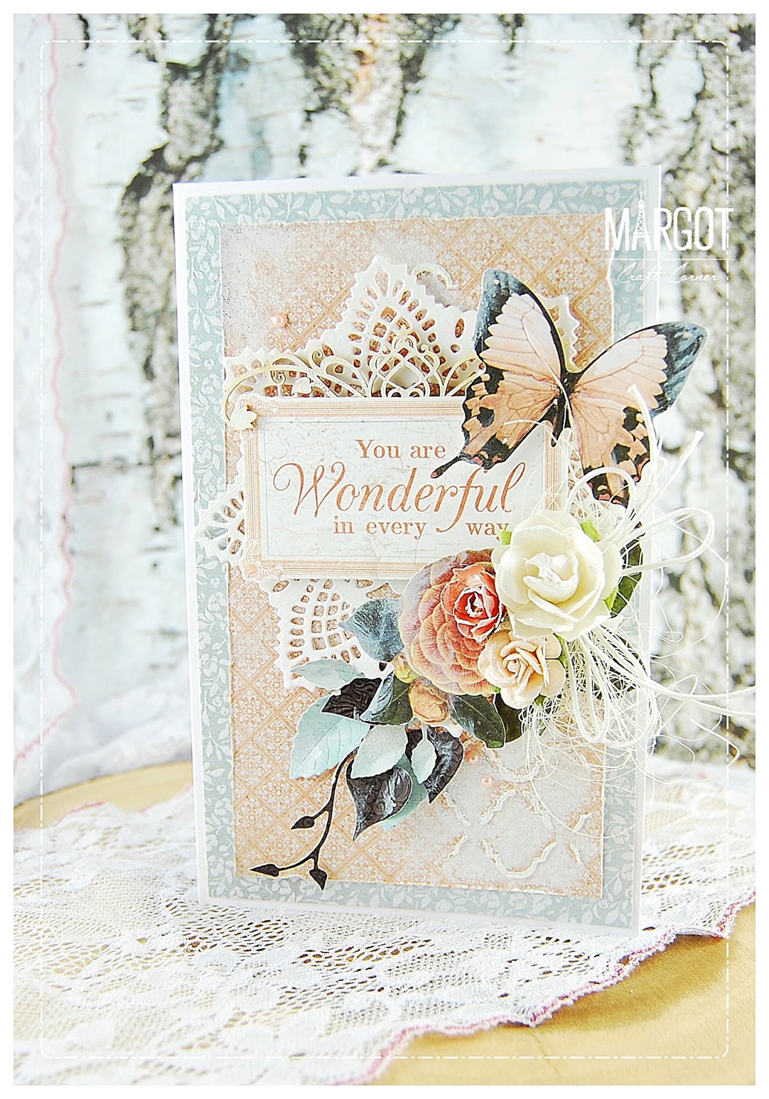 Flowery cards - DT Merly Impressions