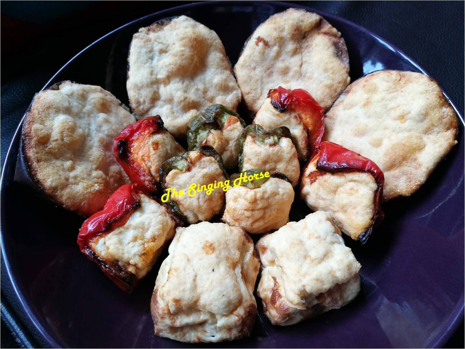 Cantonese Three Stuffed Treasures (煎釀三寶)