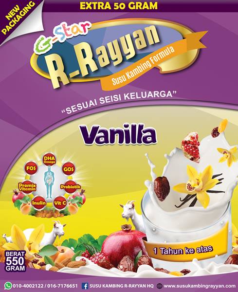 Keluarga G-Star: SUSU KAMBING R-RAYYAN