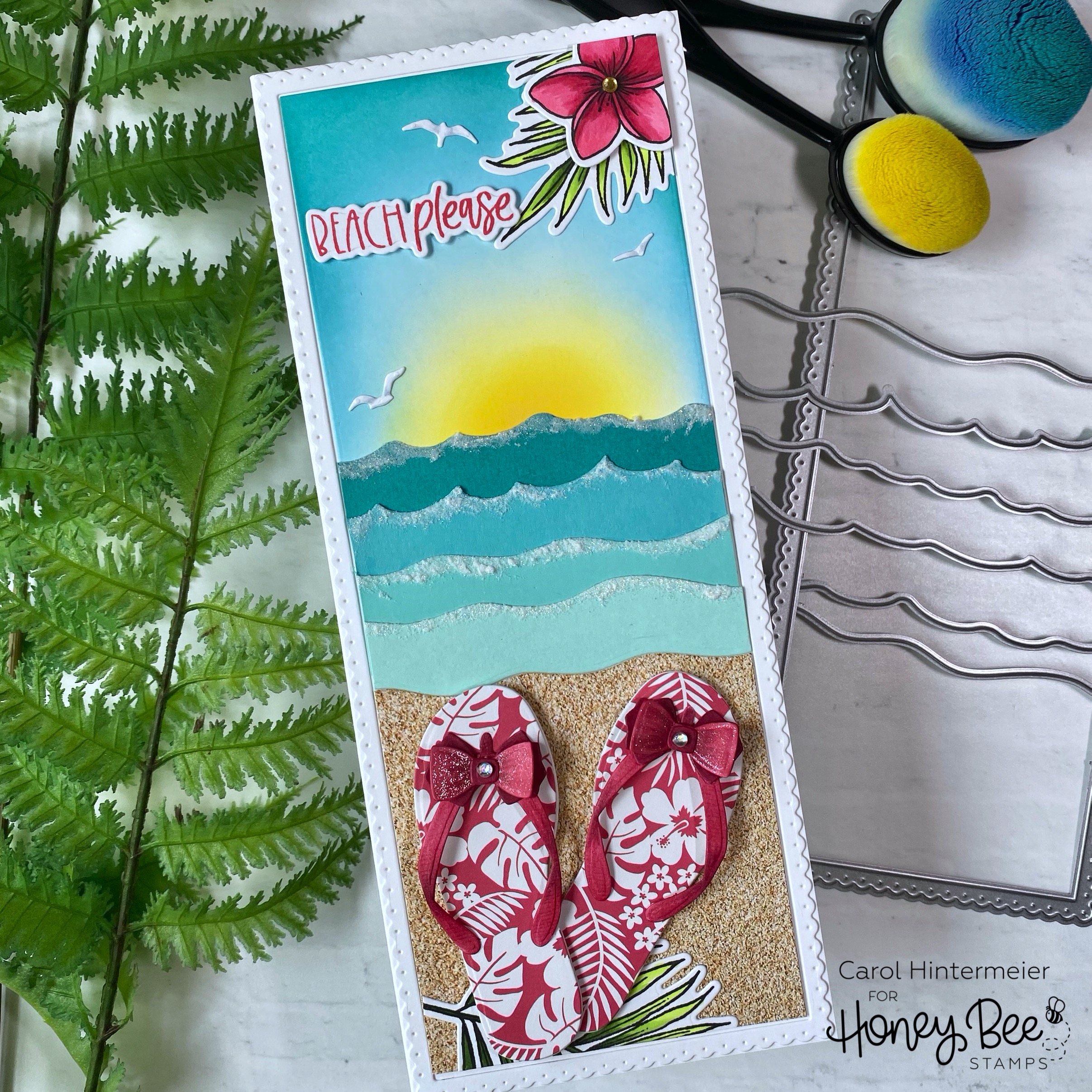 Crafting By Carol: Honey Bee Stamps "Hello Summer" Blog Hop - Day 1
