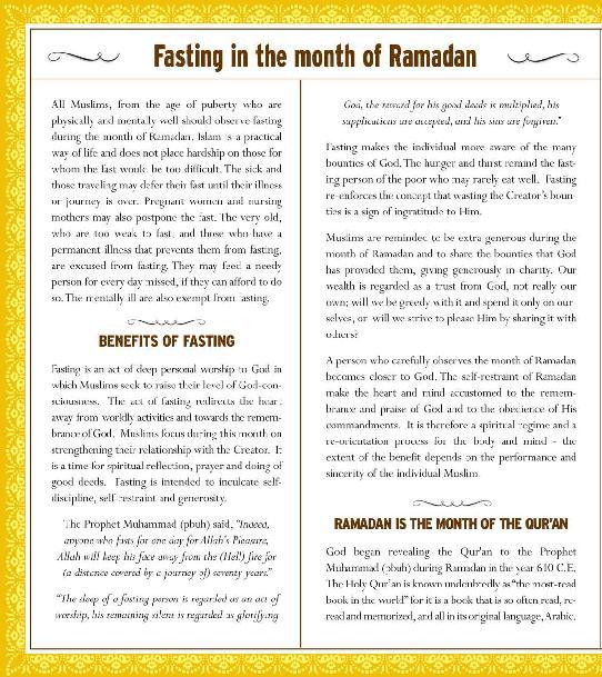 My-Sweet-Islam: Ramadan (The Holy Month of Fasting)