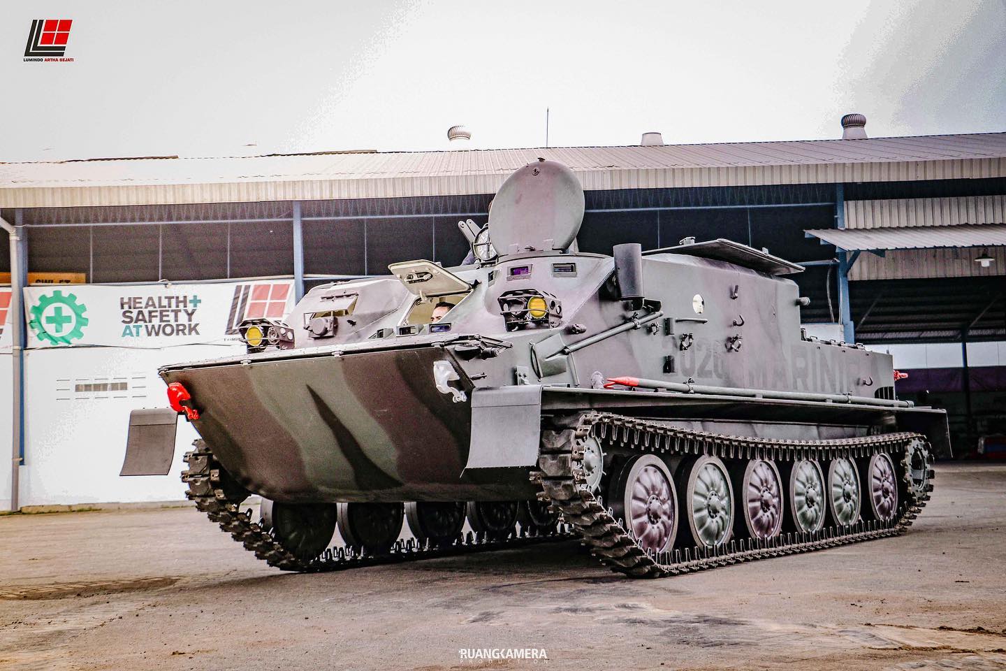 DEFENSE STUDIES: Lumindo Lakukan Final Test Ranpur BTR-50P(M)