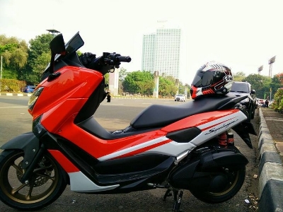 Modifikasi Nmax Hitam, Putih dan Abu Abu Terbaru 2020 - Dudungmaman07