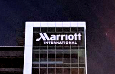 Robert Dyer @ Bethesda Row: Marriott HQ tower signage installation ...