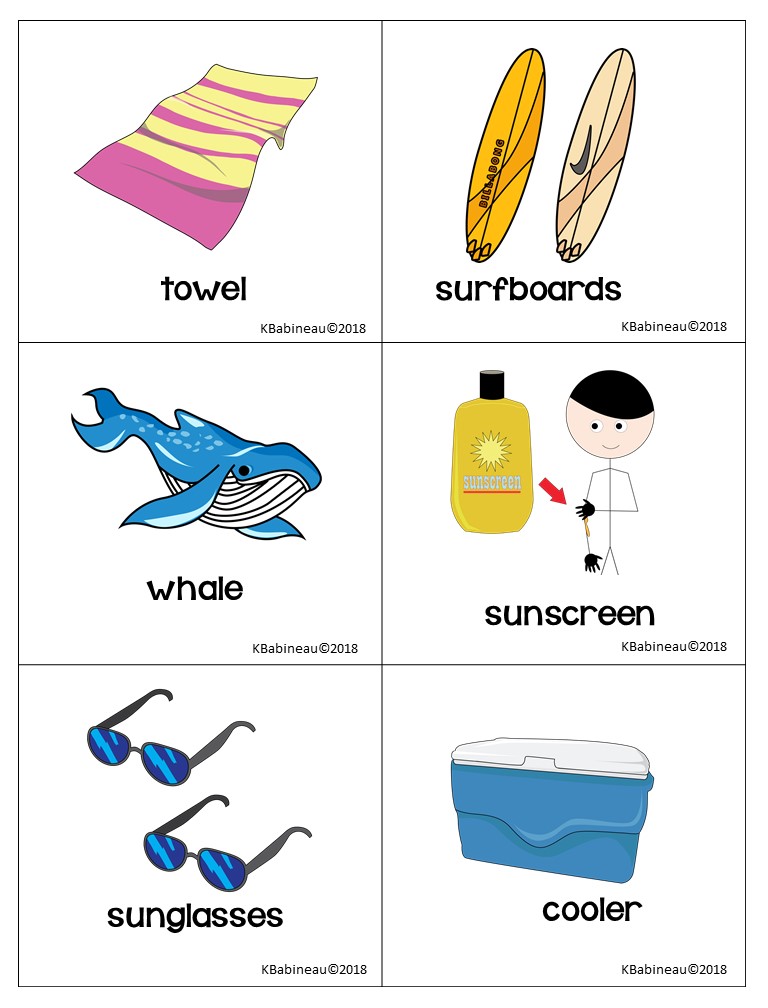 The Best of Teacher Entrepreneurs: FREE LANGUAGE ARTS LESSON - "Beach ...
