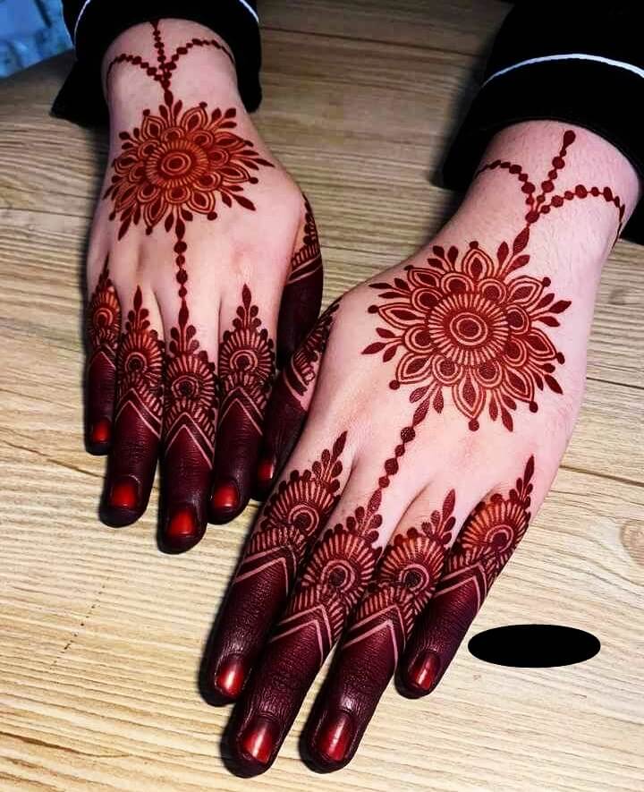 Navratri Mehndi Design