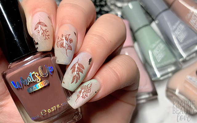 NAIL ART: Muted & Minimalist Cottagecore Nails - Prairie Beauty