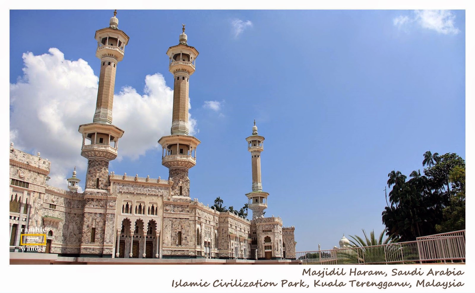 Malaysia: Islamic Civilization Park in Kuala Terengganu - Ramble and Wander