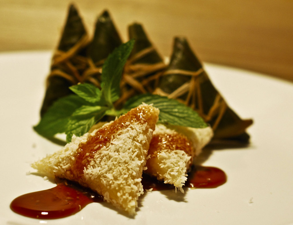 Suman sa Lihiya (Wrapped Glutinous Rice with Lye Water)