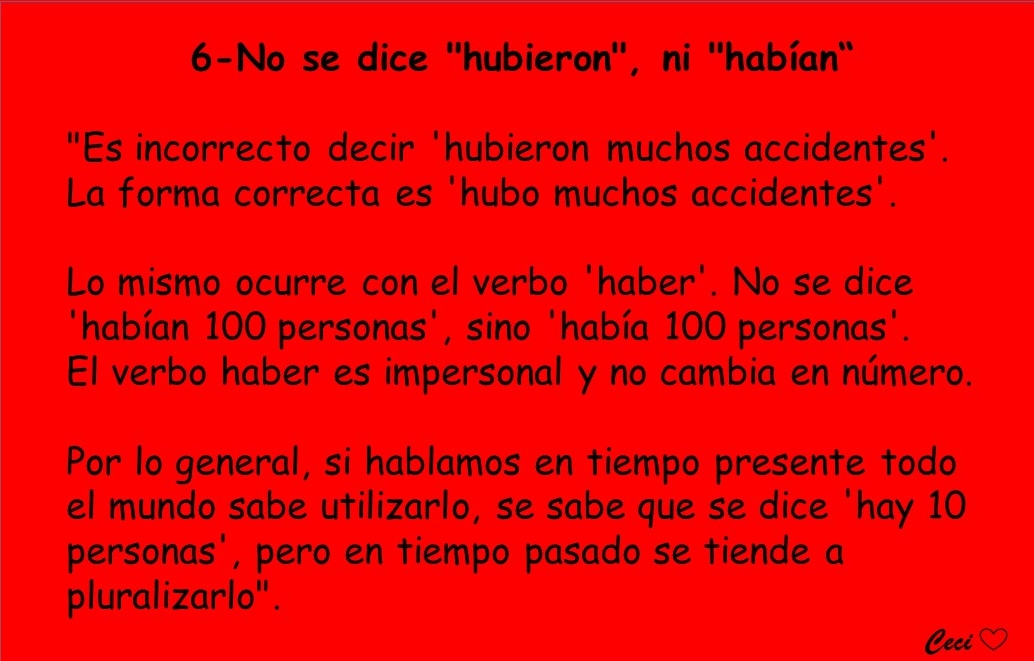 Sentires: Estos son los 25 errores más comunes de nuestro lenguaje…