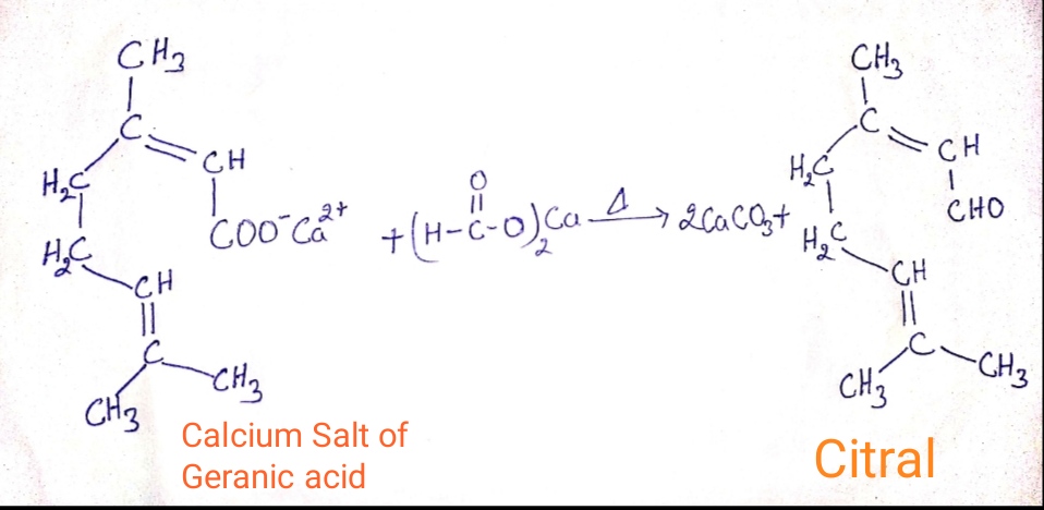 Citral of Isolation, Structure and synthesis