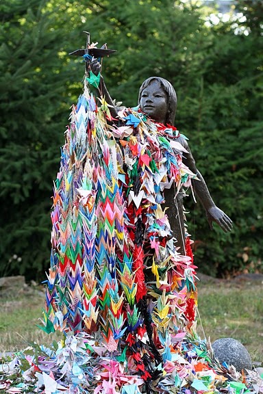 Paper cranes and Sadako statue | Japan Trip - Map | Pinterest | Paper ...