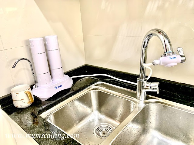 Mum's calling : Water Filter with Filtech