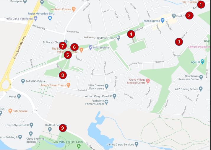 Bedfont: Bedfont Heritage Trail