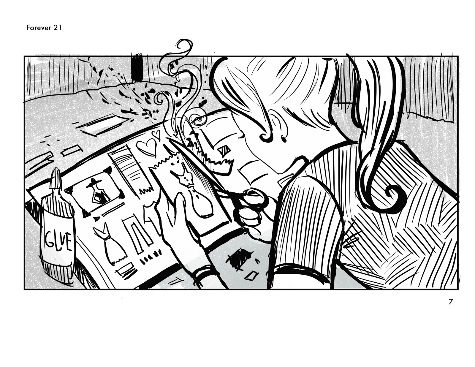 Darcy Ripley- Storyboarding : Forever 21- Misc.