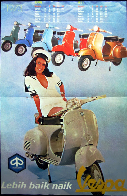 It's All About Vespa: A Collection of 14 Beautiful Advertisements of ...