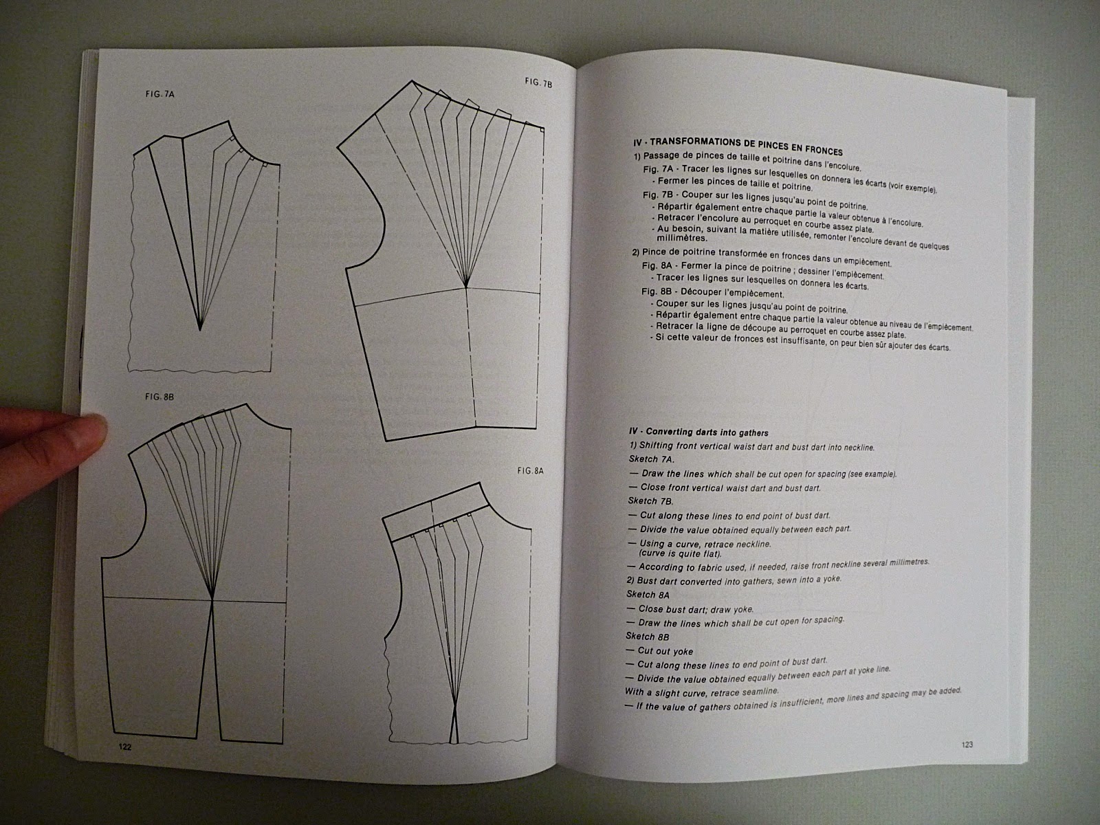 ESMOD Pattern Drafting Textbook - modelist kitapları