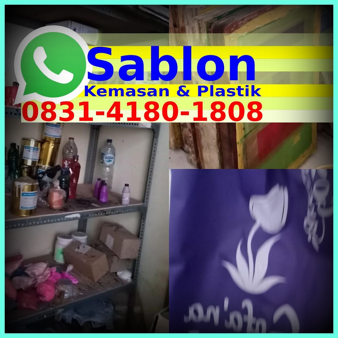 Contoh Kantong Plastik Sablon – 083I-4I80-I808 [wa] Jual Sablon Kemasan ...