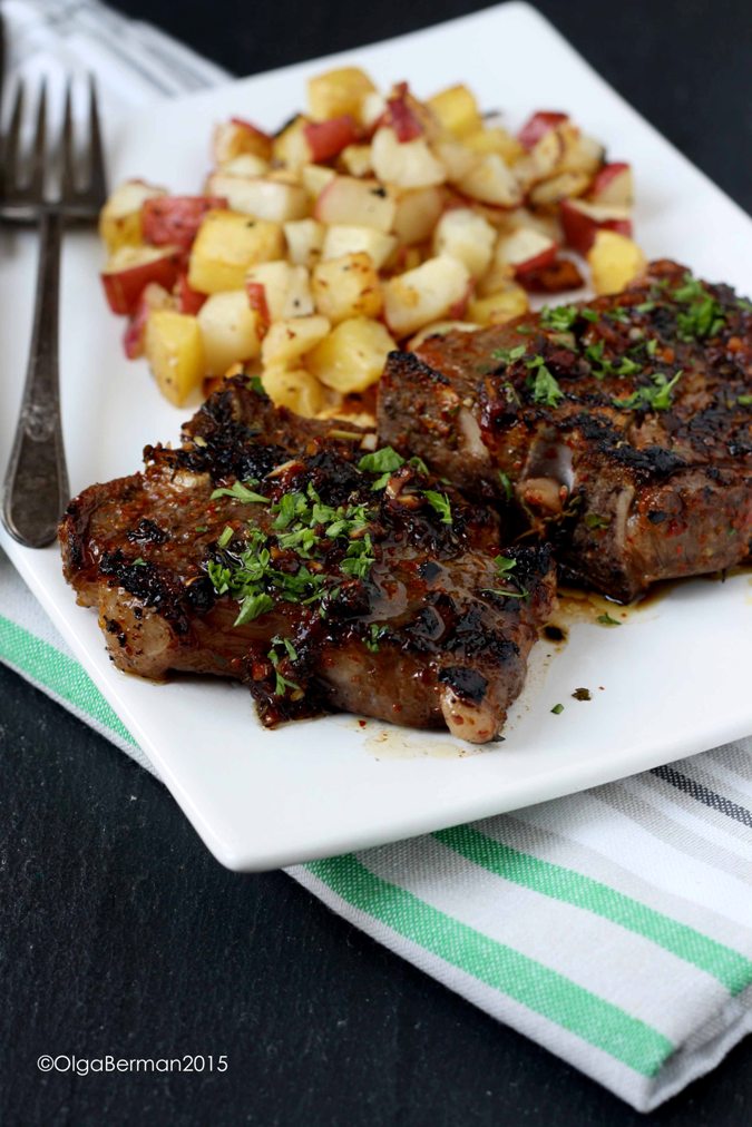 Mango & Tomato: Lemony & Spicy Lamb Loin Chops & LambJamDC