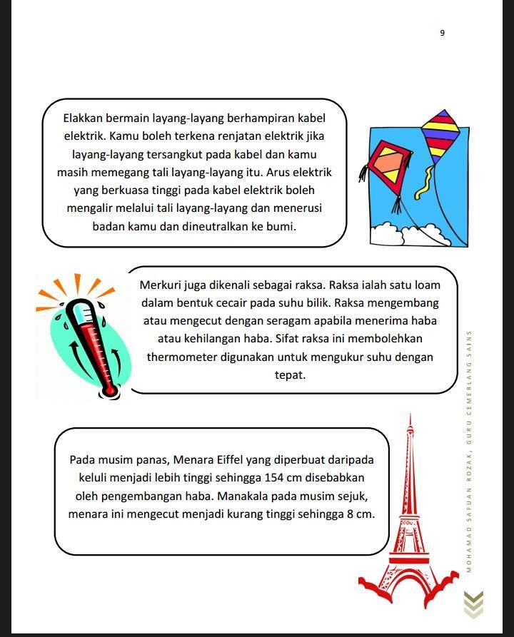 Info Sains Tahun 3, 4, 5 & 6 - BAHAN SEKOLAH RENDAH