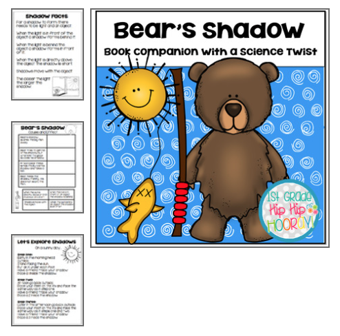 1st Grade Hip Hip Hooray!: Bear's Shadow...Literary Companion...Science ...