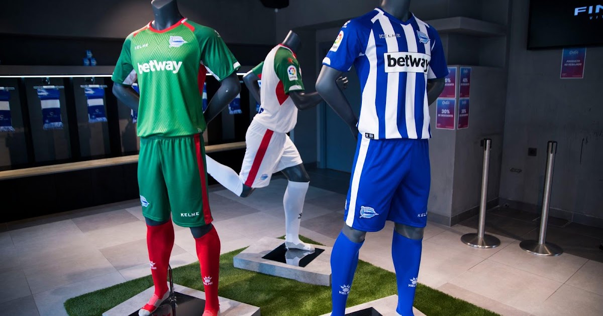 Deportivo Alavés 18-19 Home, Away & Third Kits Revealed - Footy Headlines