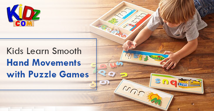 Kids Learn Smooth Hand Movements with Puzzle Games