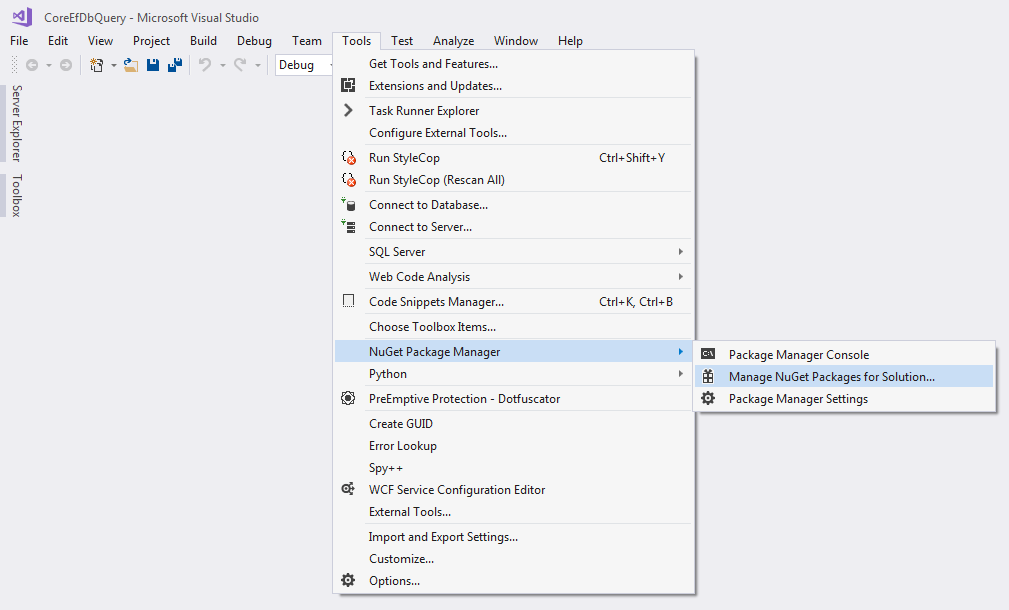 ASP.NET Core: Entity Framework Query through Database - Asma's Blog