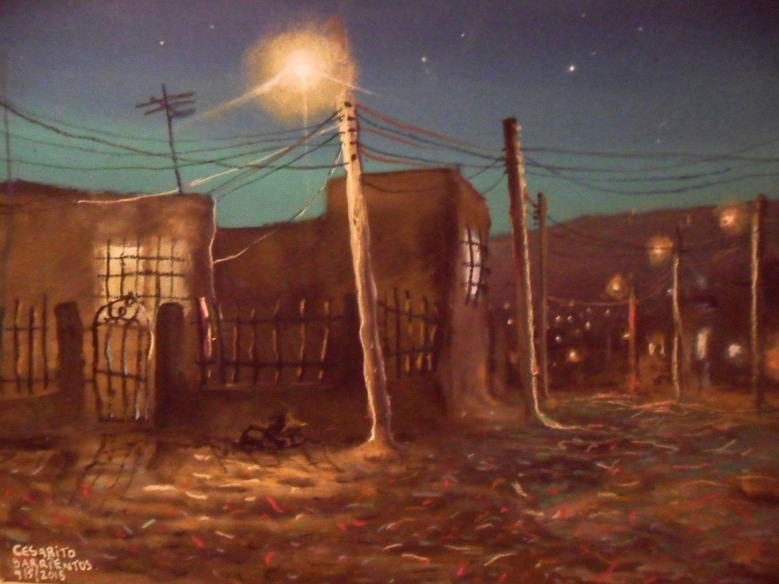 Pinturas de barrio de Cesar Barrientos: junio 2015