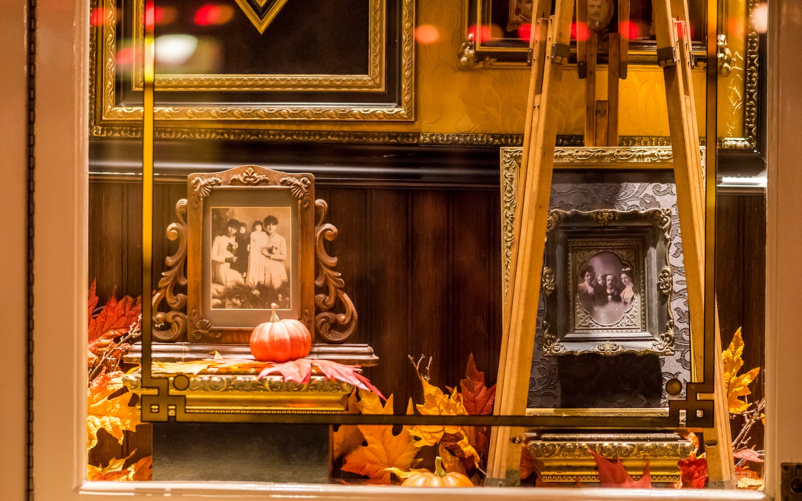 Main Street Halloween Storefronts