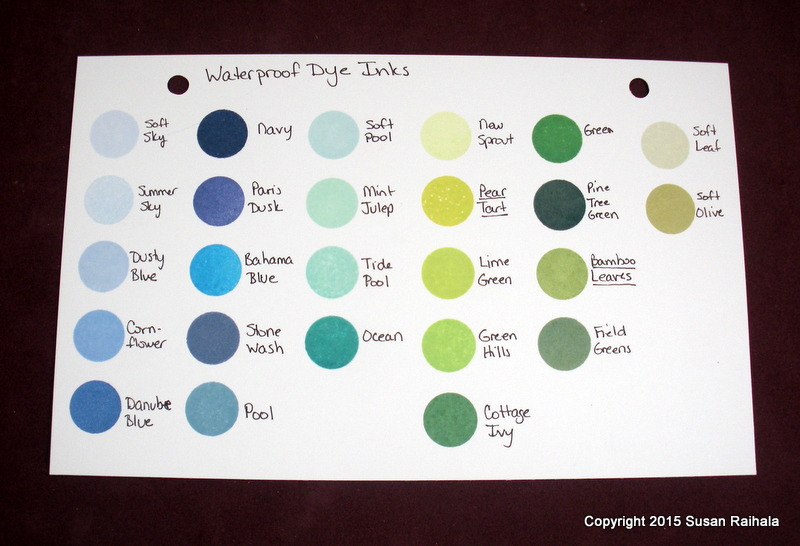 Simplicity by Lateblossom: Tools: Ink Color Charts