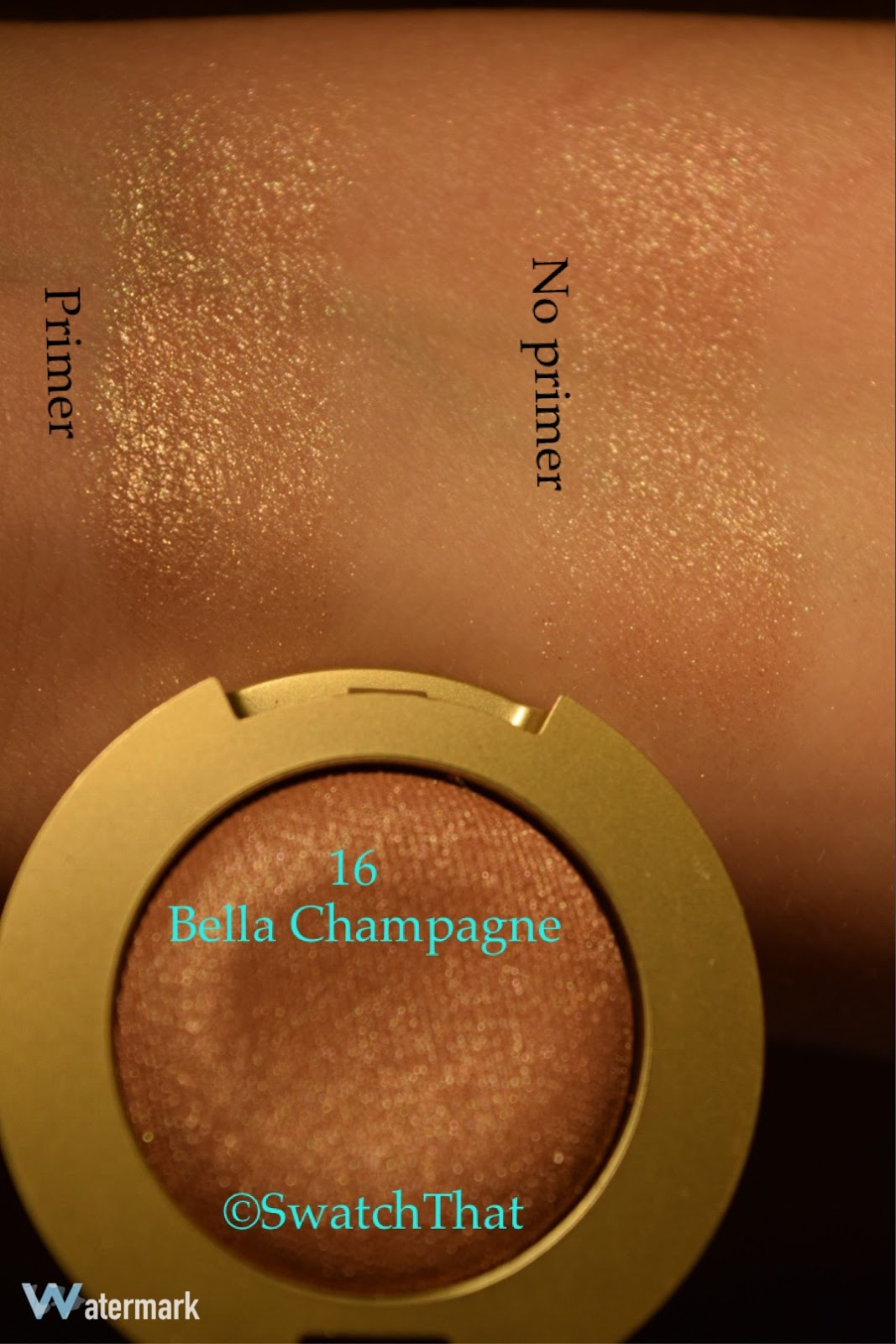 Swatch That: Milani Cosmetics - Bella Eyes Gel Powder Eyeshadow - 16 ...