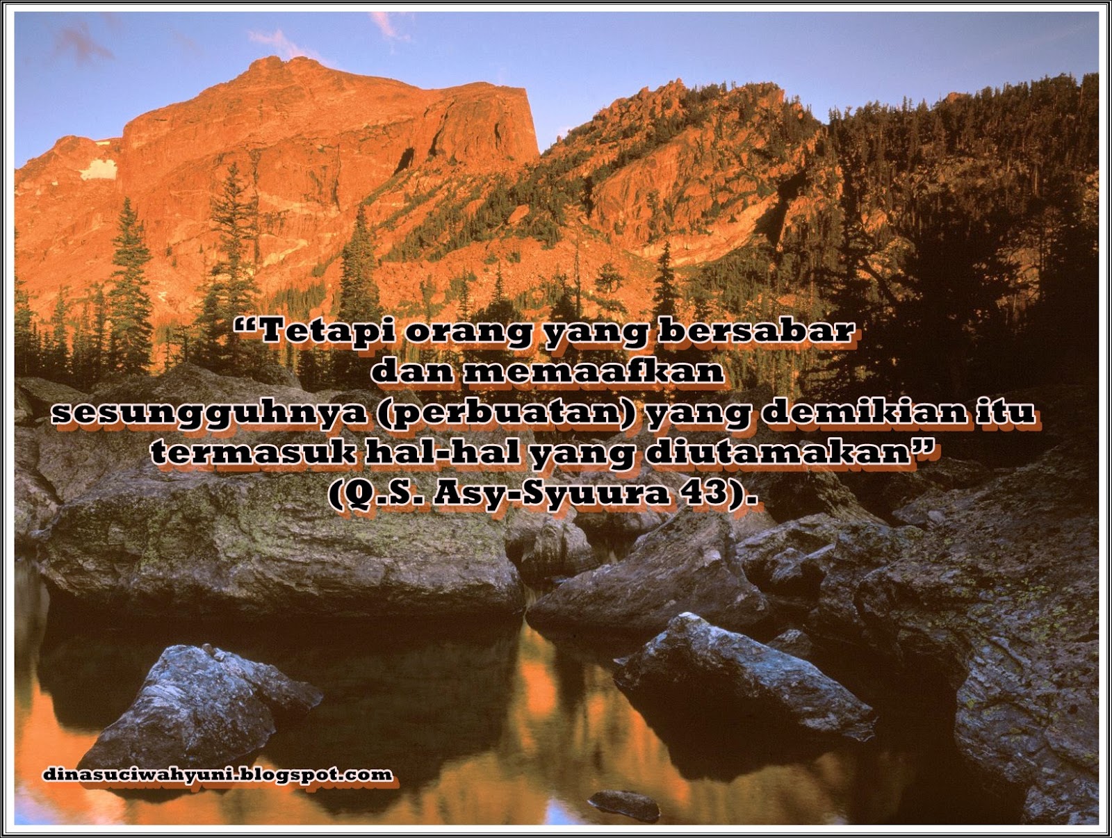 FIRMAN ALLAH SWT TENTANG BELAJAR UNTUK BERSABAR | JDSK