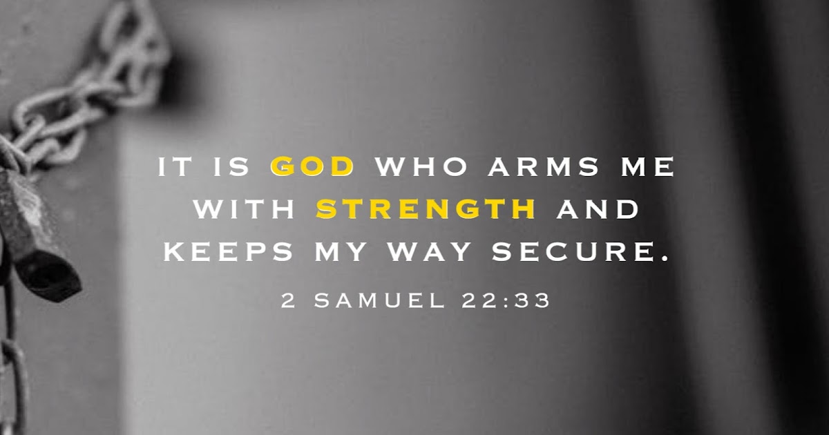 2 Samuel 22:33