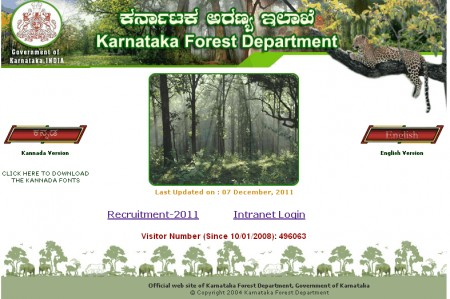 www.karnatakaforest.gov.in – Karnataka Forest Guard Recruitment 2013 ...
