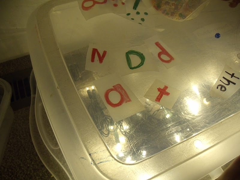 What's Fun Today?: DIY Light Table Letters from Milk Jugs