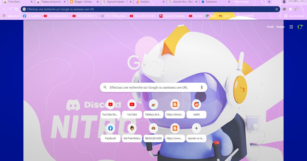discord nitro generator theme