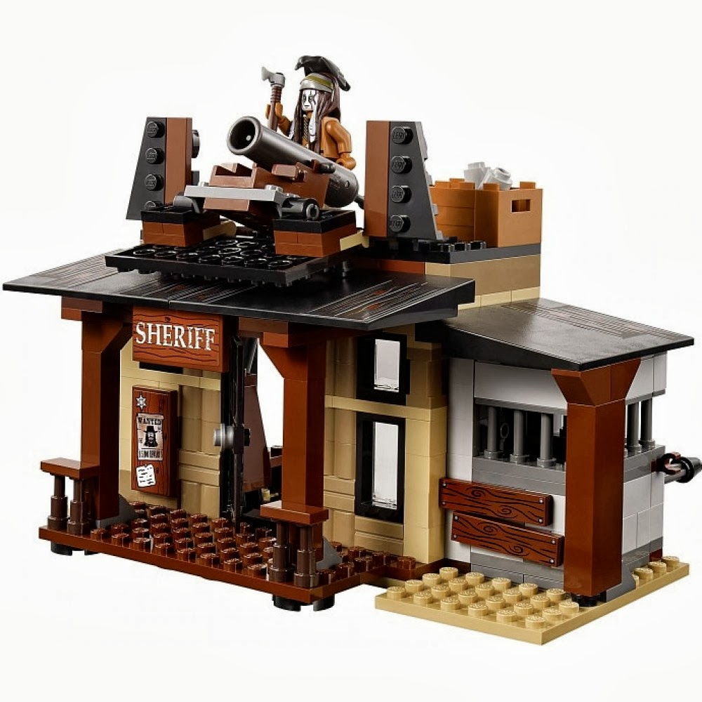 The Lego King: Lego The Lone Ranger Silver Mine Shootout, Stagecoach ...