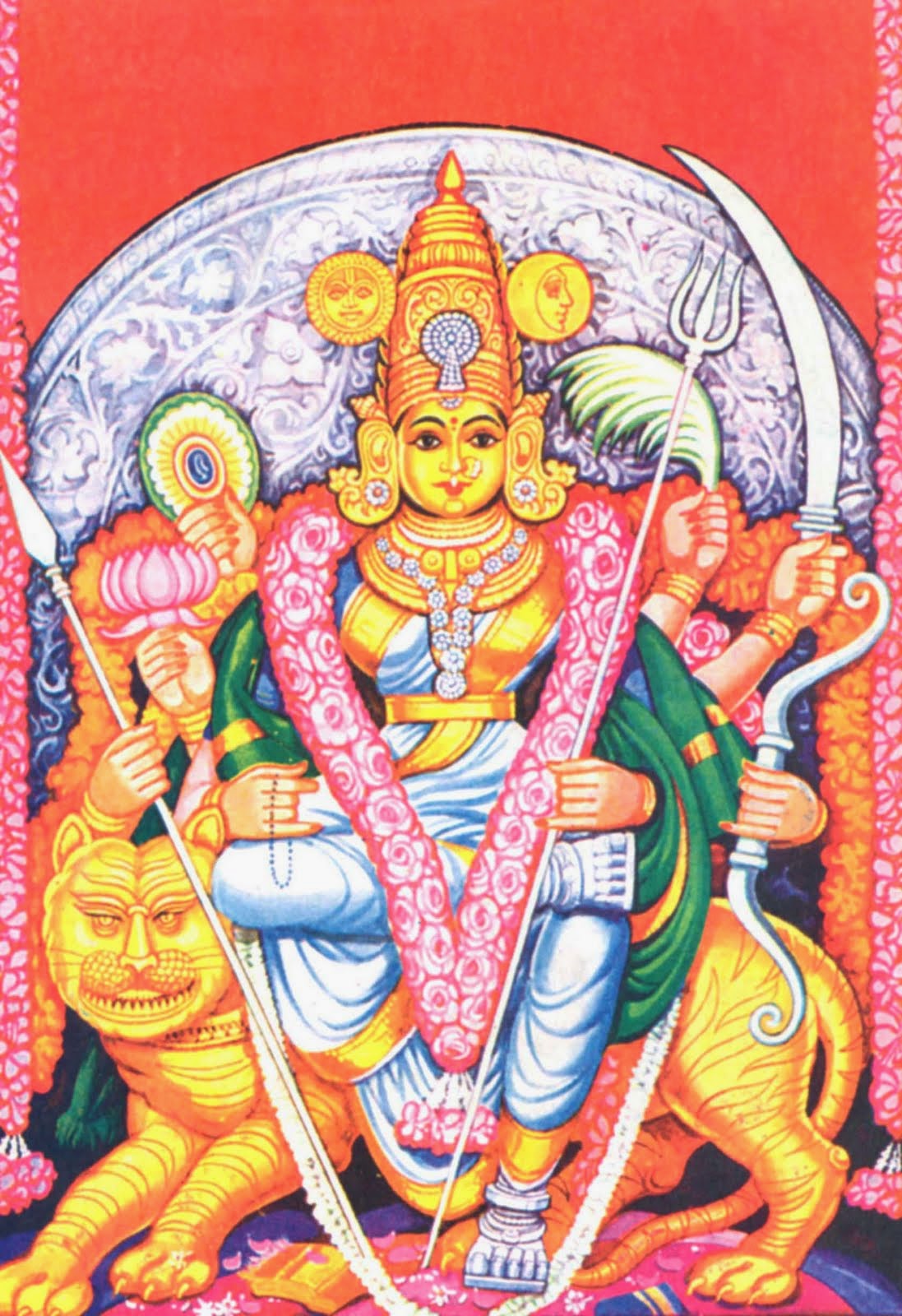 Sri+durga+devi+.jpg (1097×1600)