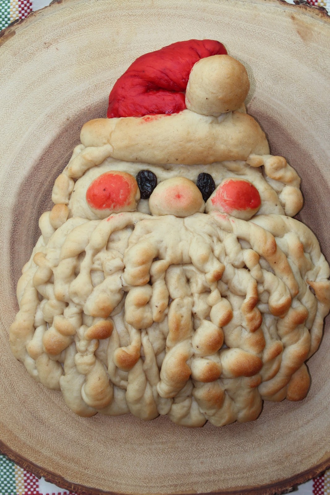 Honey Bee Sweets: Santa Claus Bread