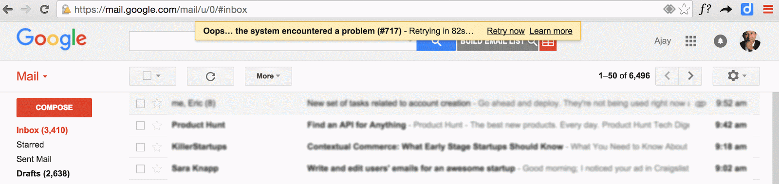 Why your Gmail account becomes inaccessible when sending a big mail ... Why your Gmail account becomes inaccessible when sending a big mail ...