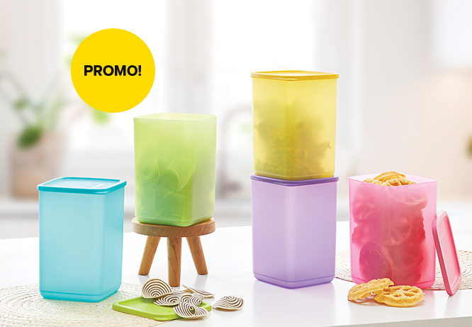 Agen Tupperware, Jual Tupperware, Tupperware Tall Summer Fresh (4) With ...