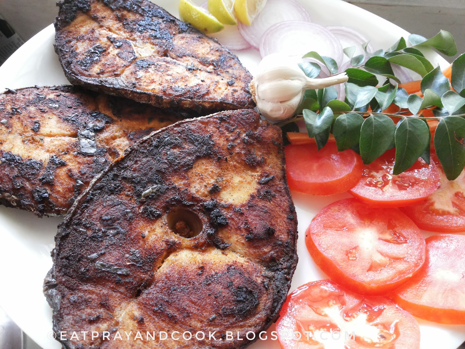 Eat Pray and Cook: Vanjaram Fish / Seer/King Fish Fry