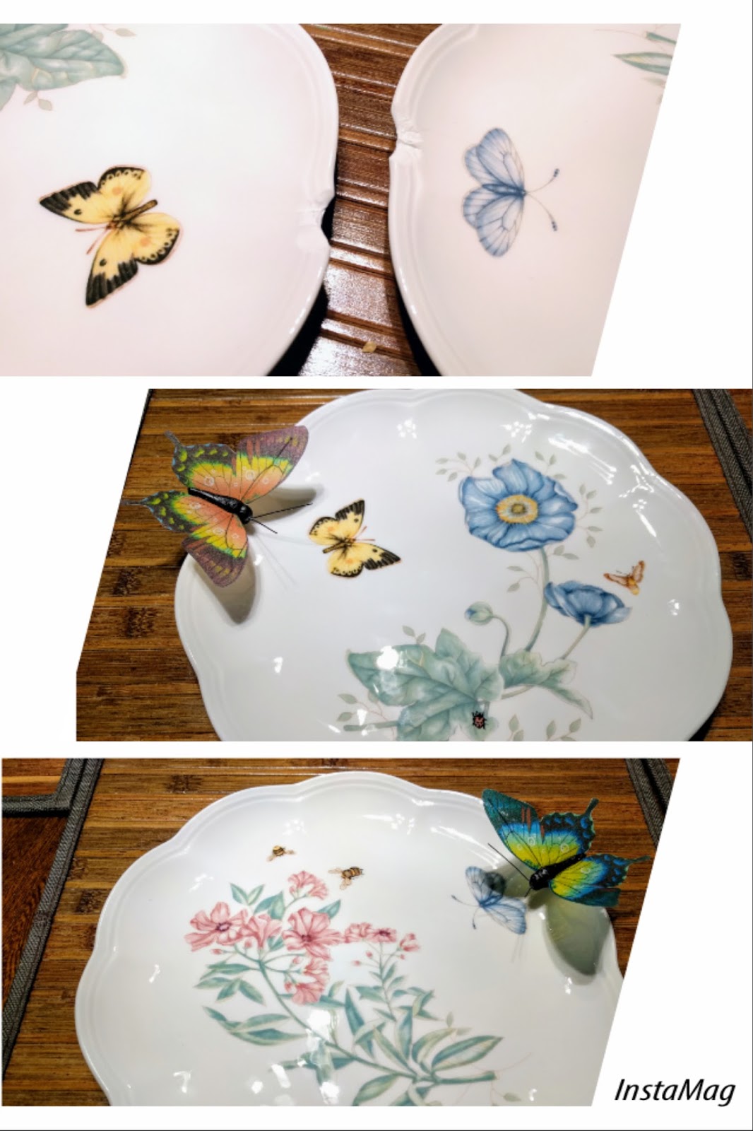 Chipped Lenox Plate Fix