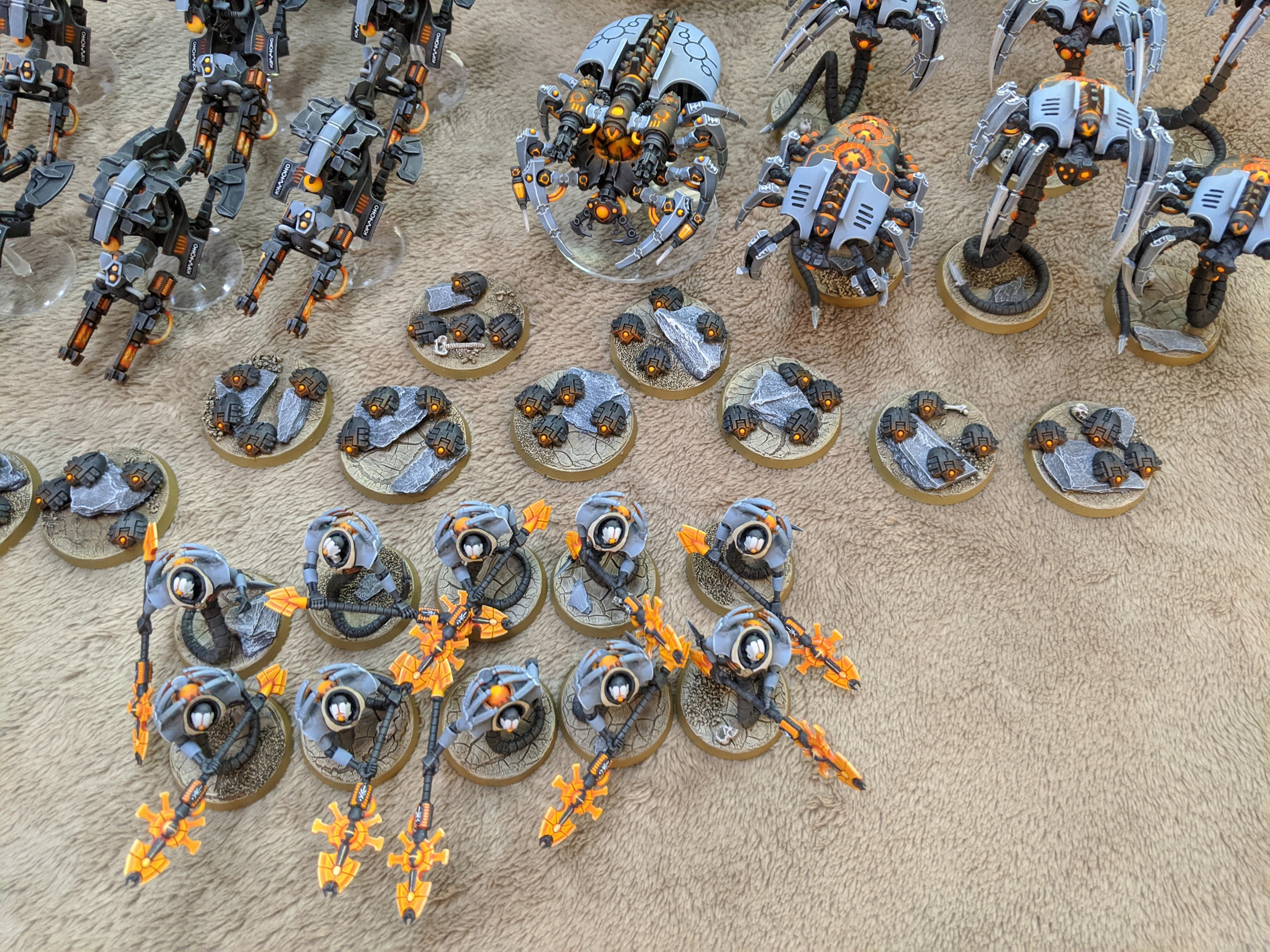 Necron Army Work in Progress pics: Pre-Indomitus Necron Family Album