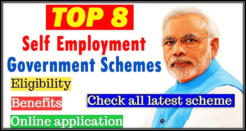 Top 8 Self Employment Government Schemes in India