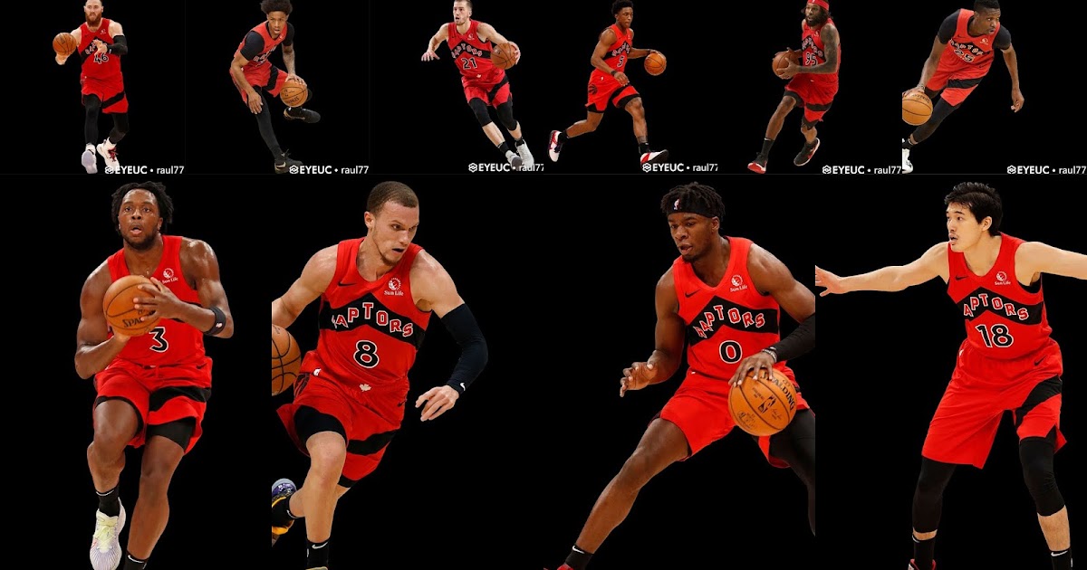 Toronto Raptors Updated Full Body Portraits V3.3 by raul77
