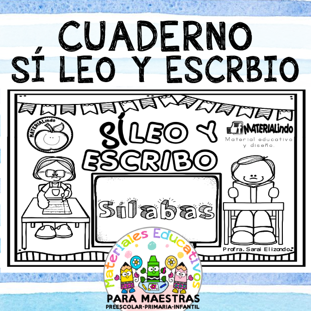 Cuaderno Si Leo y Escribo | Materiales Educativos para Maestras